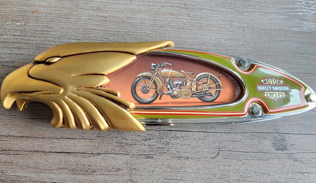 Model 74 Harley-davidson Pocket Knife. Collectors Knife by the Franklin ...