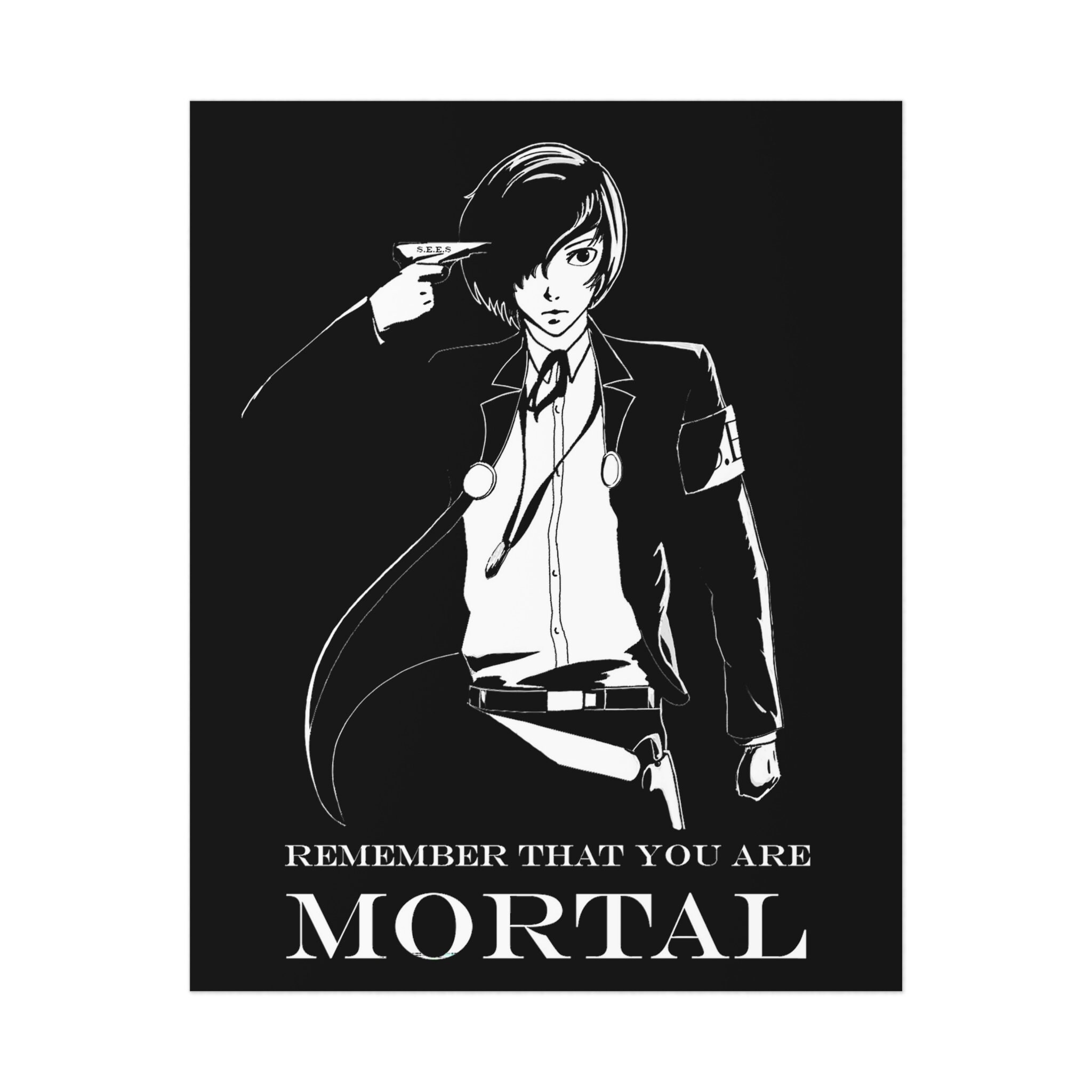 Persona 3 Poster | Persona 3 Reload | Makoto Yuki | Remember That You ...