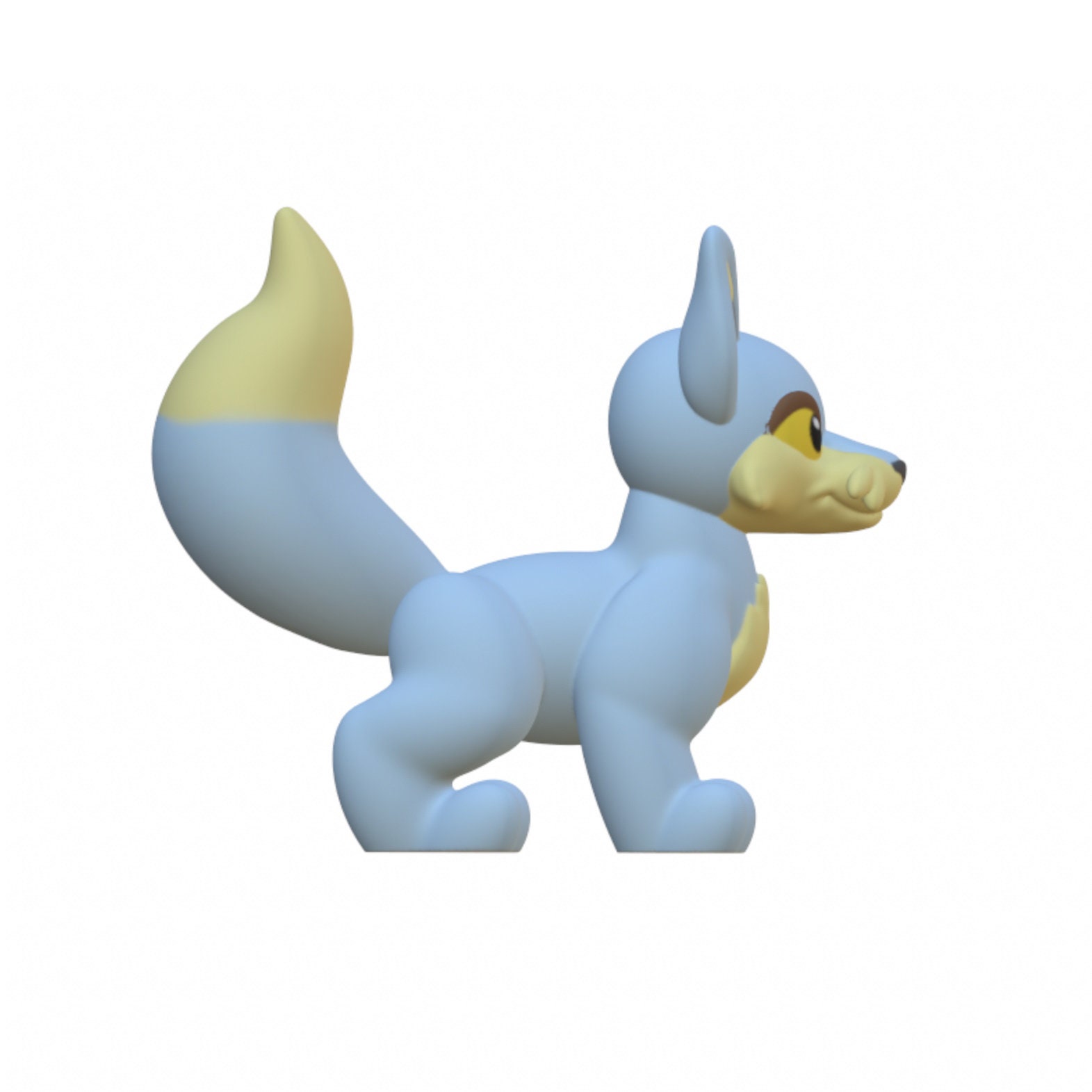 Neopets Lupe Figurine STL 3D Print File Kawaii Y2K Cute Kawaii 2000s - Etsy