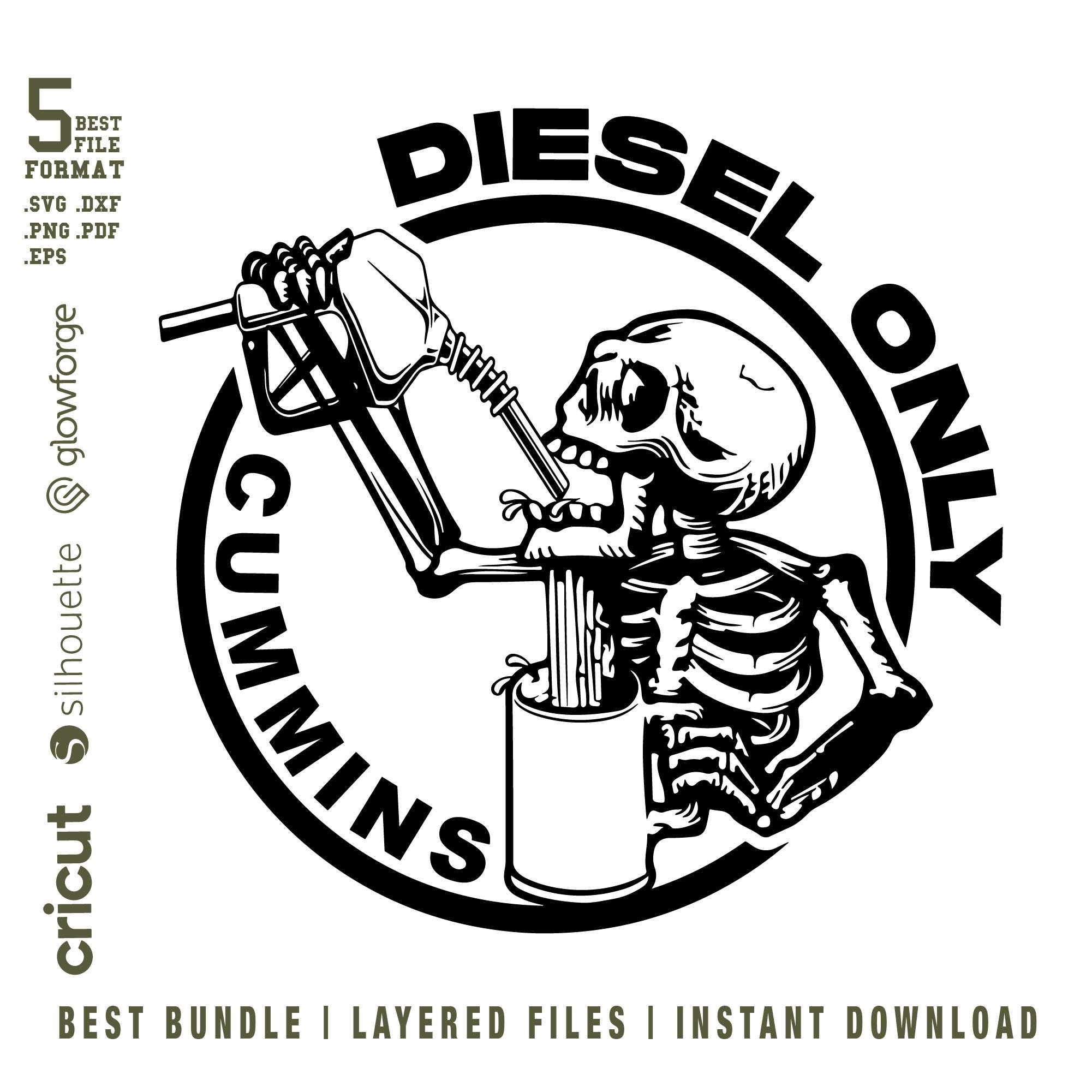 SVG Cummins Logo SVG and 300 Dpi Png Formats Ready to Use for Cricut ...