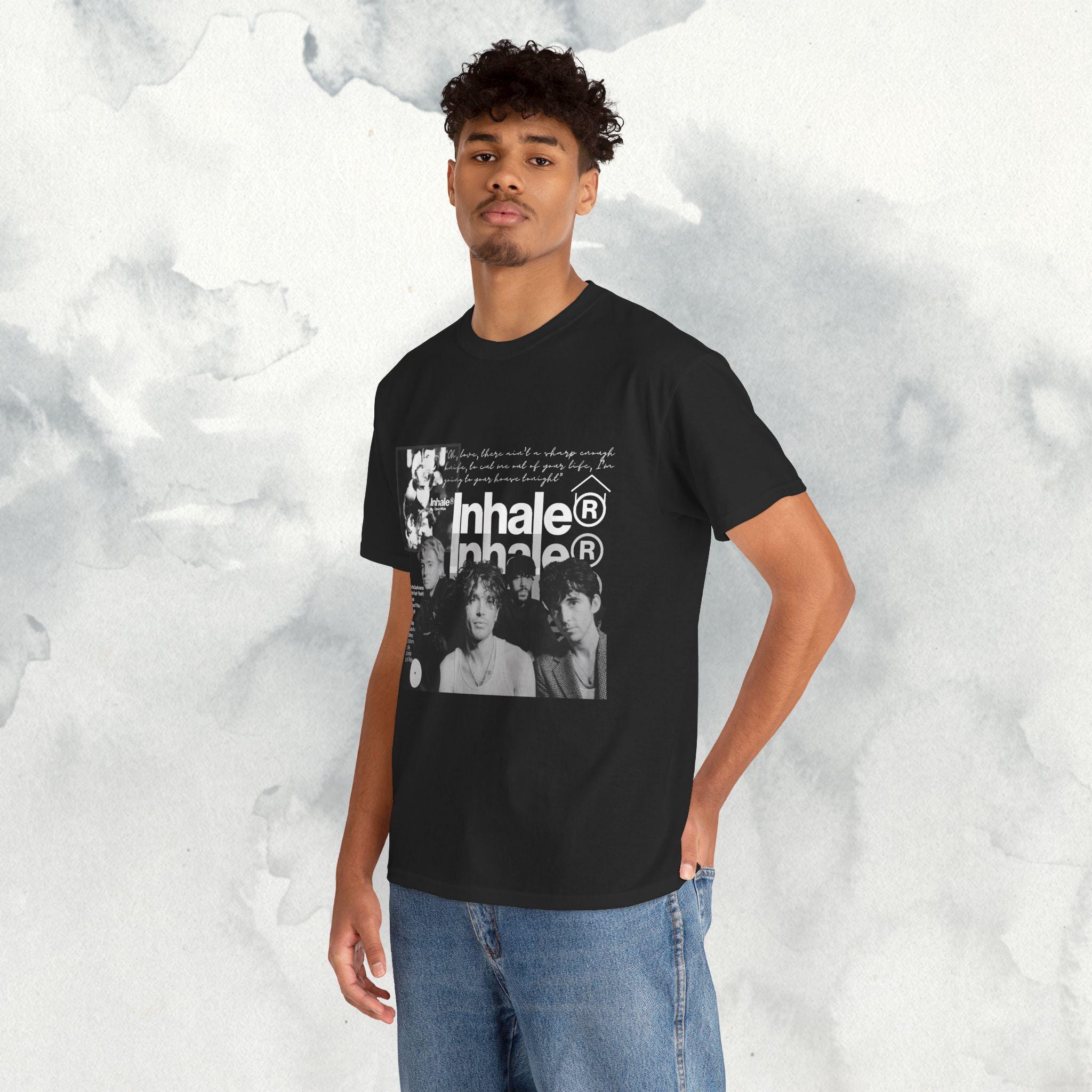 Inhaler-inspired "open Wide" Album Art T-shirt | Fan US Tour Tee ...