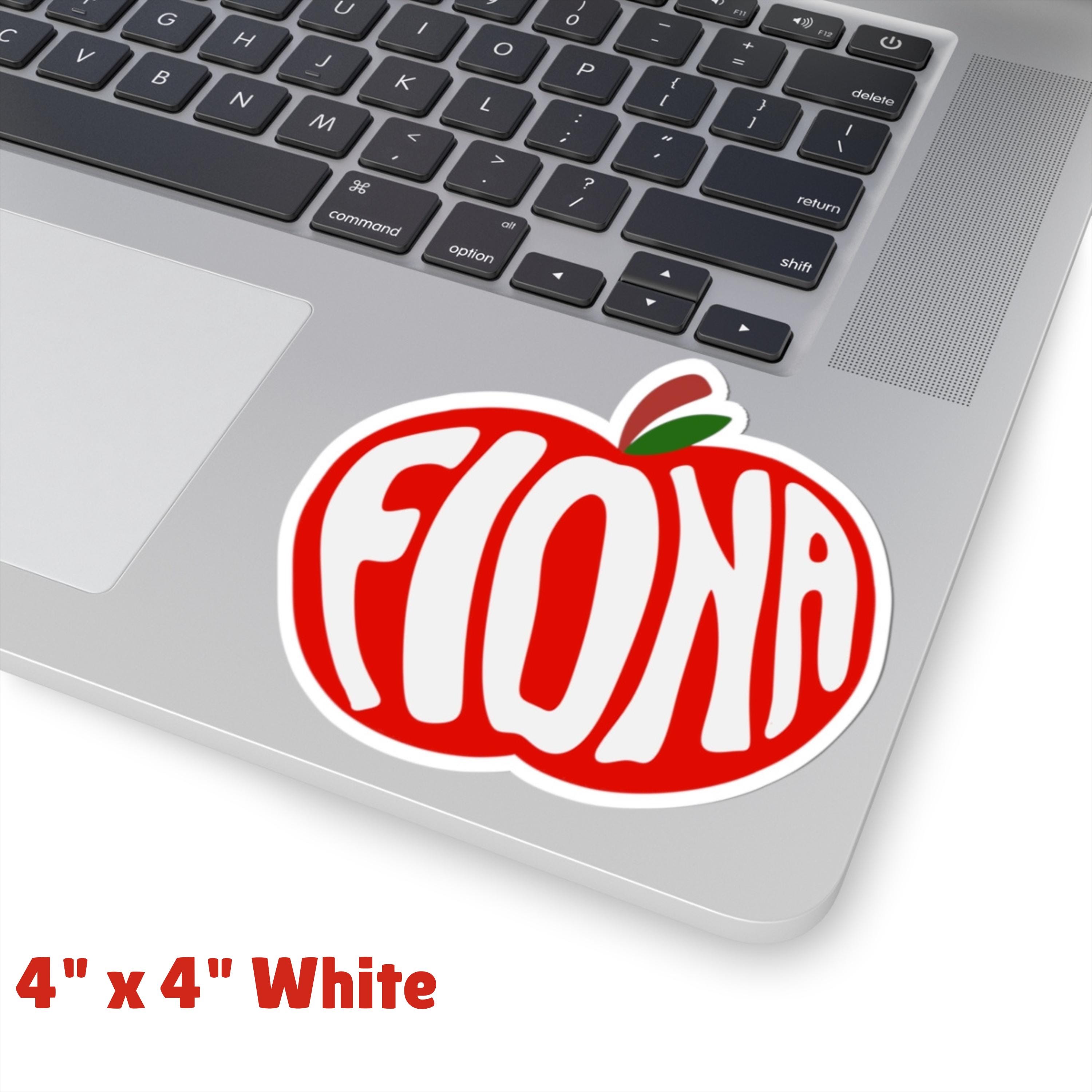 Fiona Apple Inspired Sticker | Red Apple Vinyl Sticker | Laptop & Water ...
