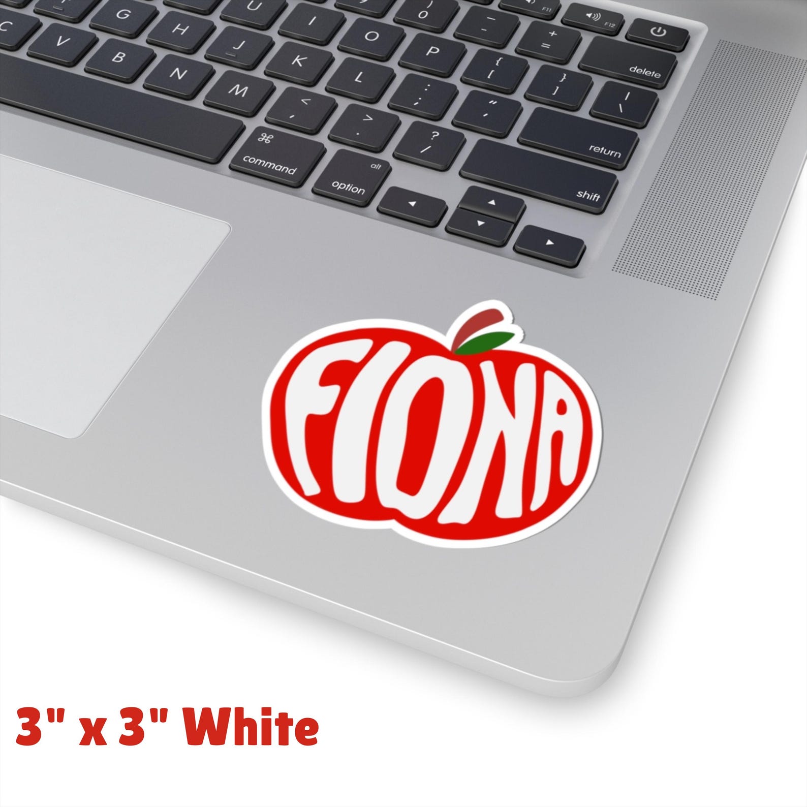 Fiona Apple Inspired Sticker | Red Apple Vinyl Sticker | Laptop & Water ...