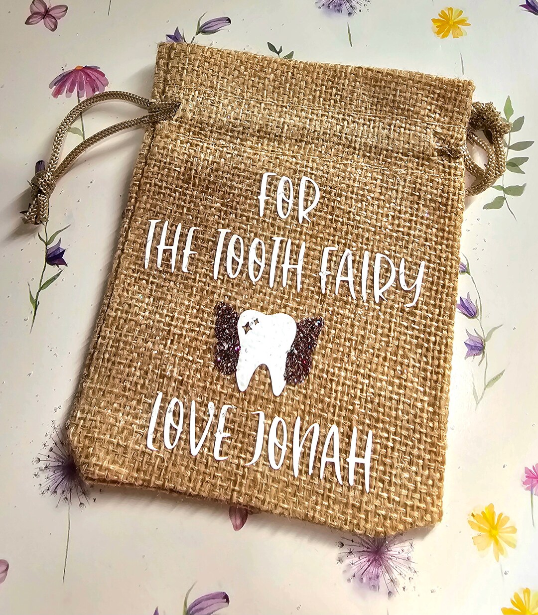 Tooth Fairy Bag First Tooth Gift Idea Personalised Tooth Fairy - Etsy UK