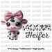 Moove Heffer Png | Cute Cow Png | Cow Print Png | Perfect for ...