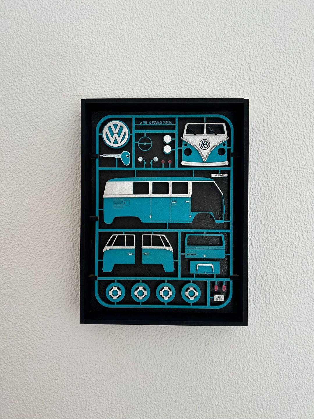 Vw T1 Classic Wall Decoration - Etsy
