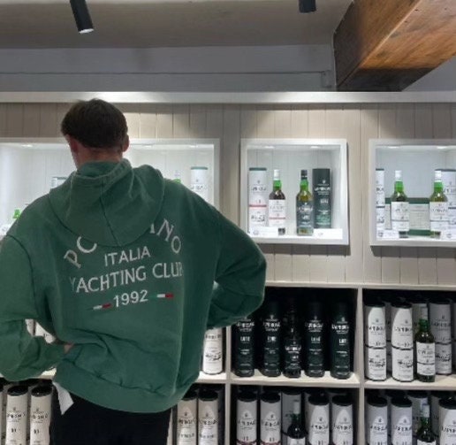 Positano Heavyweight Vintage Hoodie, Old Money Hoodie - Etsy