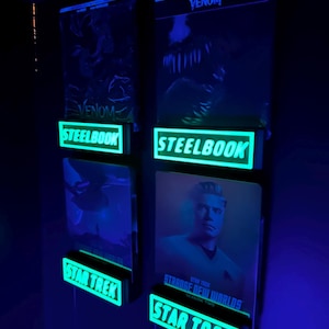 Blu-ray Steelbook Wall Mount Stand (pack of Two) - Etsy