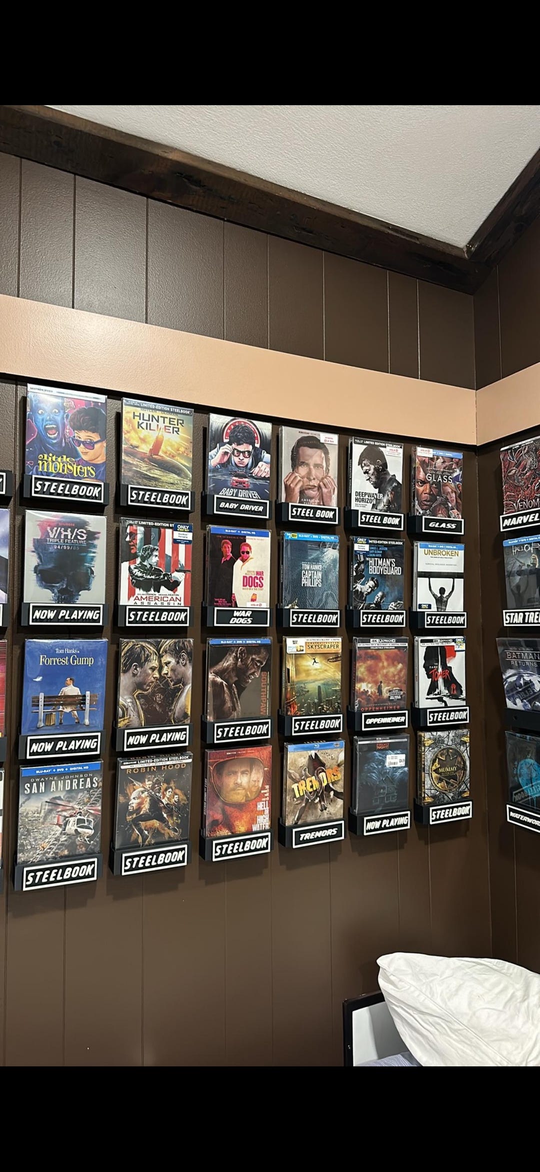 Blu-ray Steelbook Wall Mount Stand (pack of Two) - Etsy