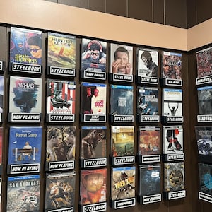 Blu-ray Steelbook Wall Mount Stand (pack of Two) - Etsy