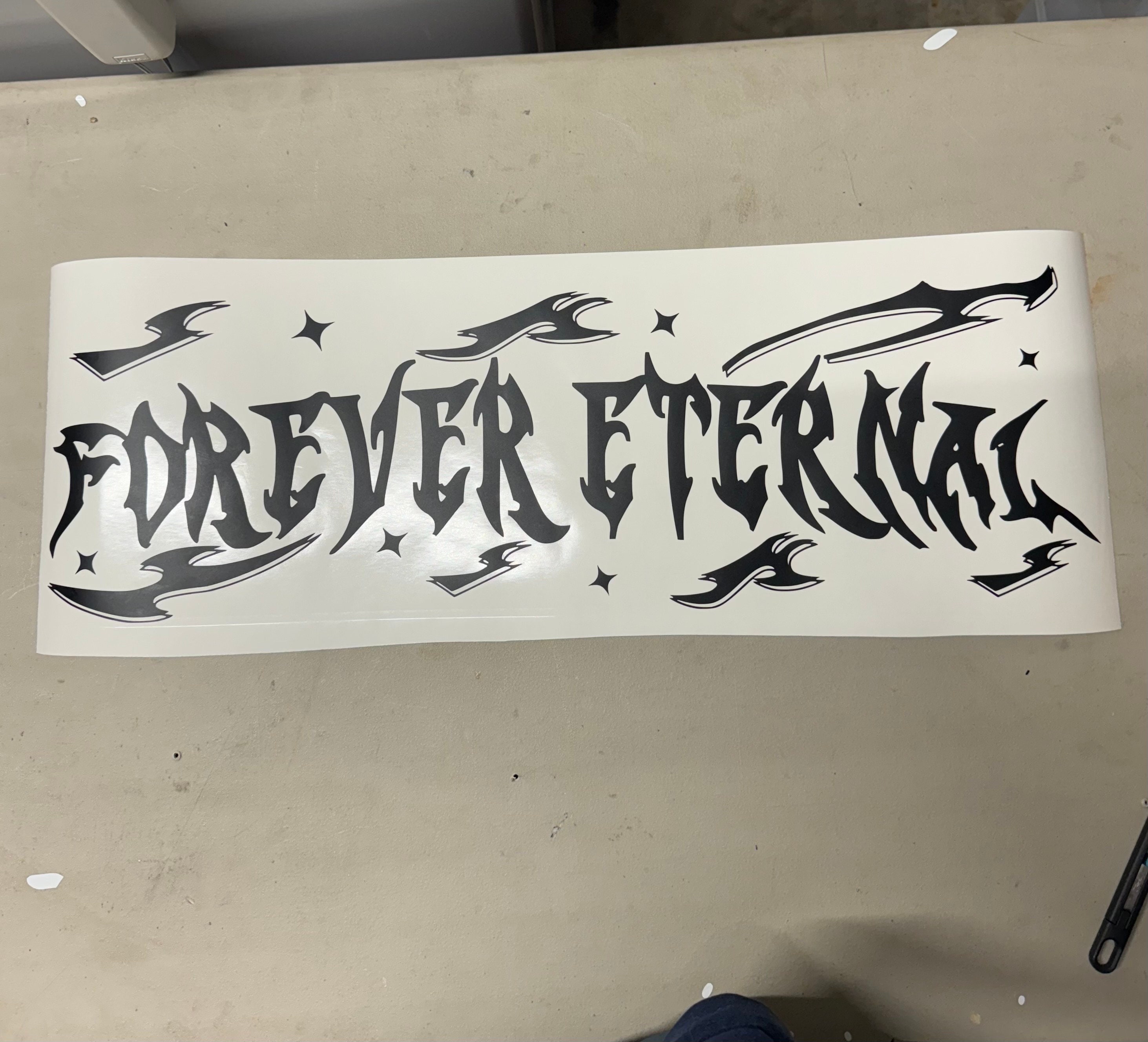 Livery Style Rear Banner - Etsy