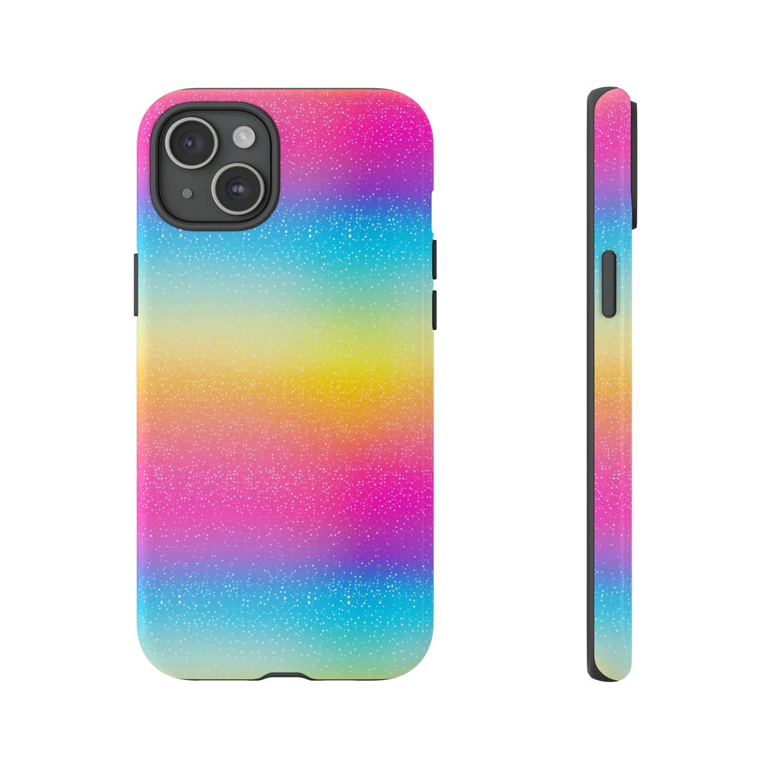 Neon Rainbow Phone Case - Etsy