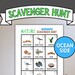 Nature Scavenger Hunt Forest Theme Printable Outdoor Activity for ...