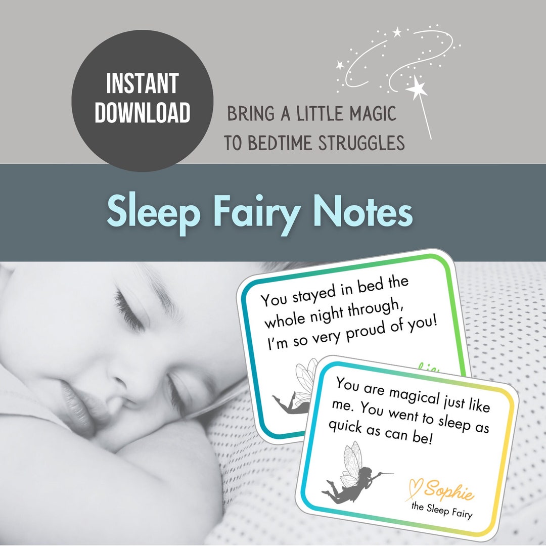 Solution for Kids Bedtime Problems | Sleep Fairy Cards | Help Your ...