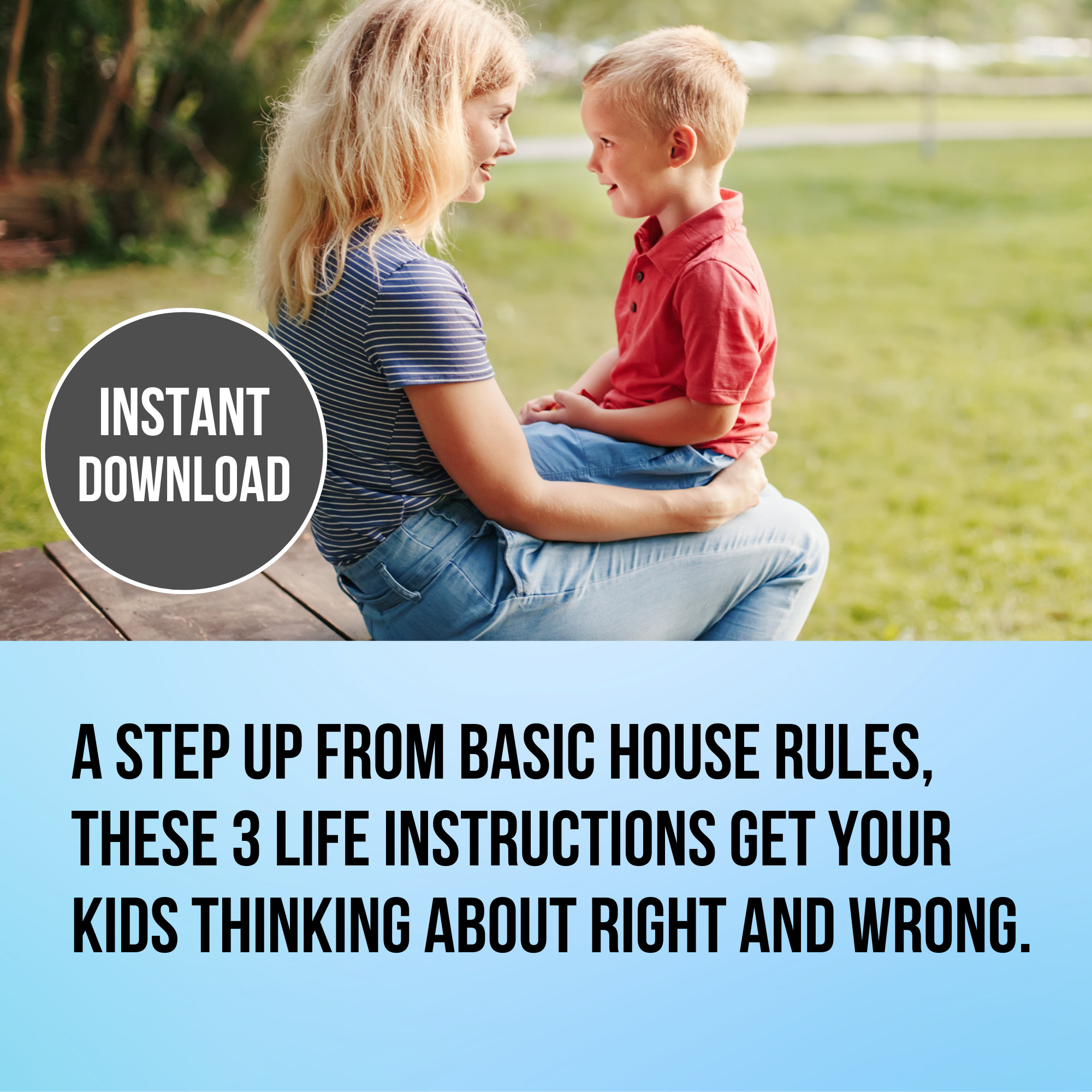 Printable House Rules for Kids | Instructions for Life | Family Rules ...