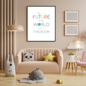 Inspiring Classroom Poster | Kids Playroom Posters | Homeschool Decor ...