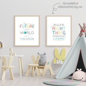 Inspiring Classroom Poster | Kids Playroom Posters | Homeschool Decor ...