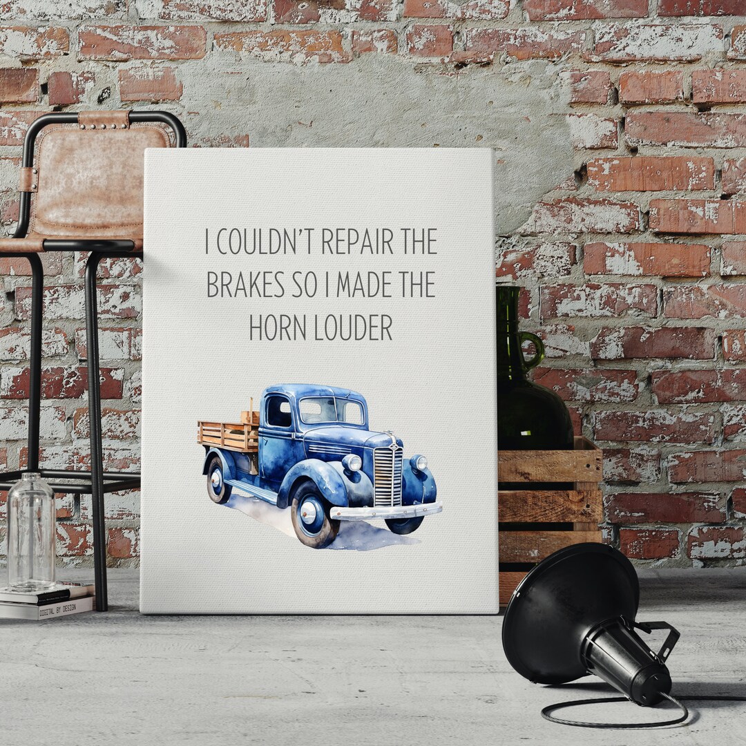 Funny Printable Poster | Father's Day | Gift Idea for Him | I Couldn't ...