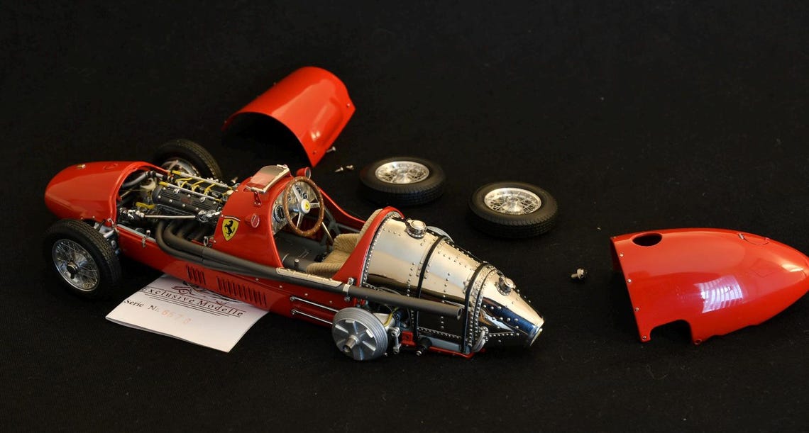 Ferrari 500 F2 CMC Model 1:18 Scale - Etsy