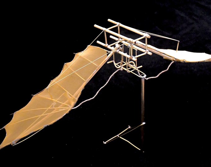 Da Vinci Glider Model Handmade Replica in Brass - Etsy