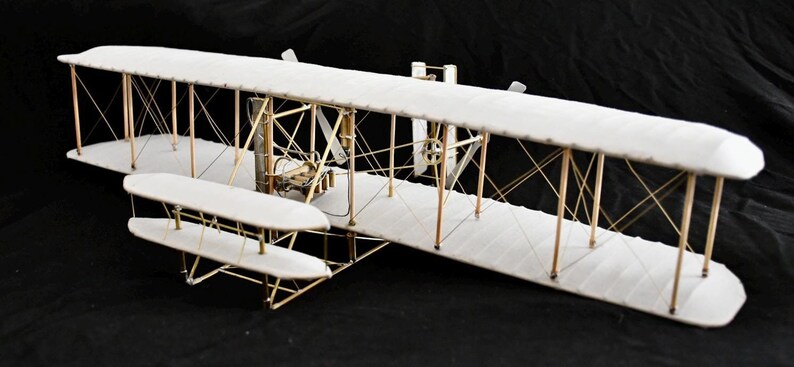 Brass Wire and Cotton Cloth Model of the Wright Flyer - Etsy