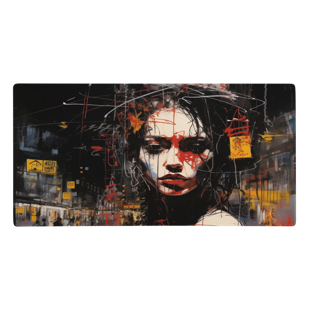 Graffiti Artwork, Street Art, Desk Mat Aesthetic, Graffiti Poster, Desk ...