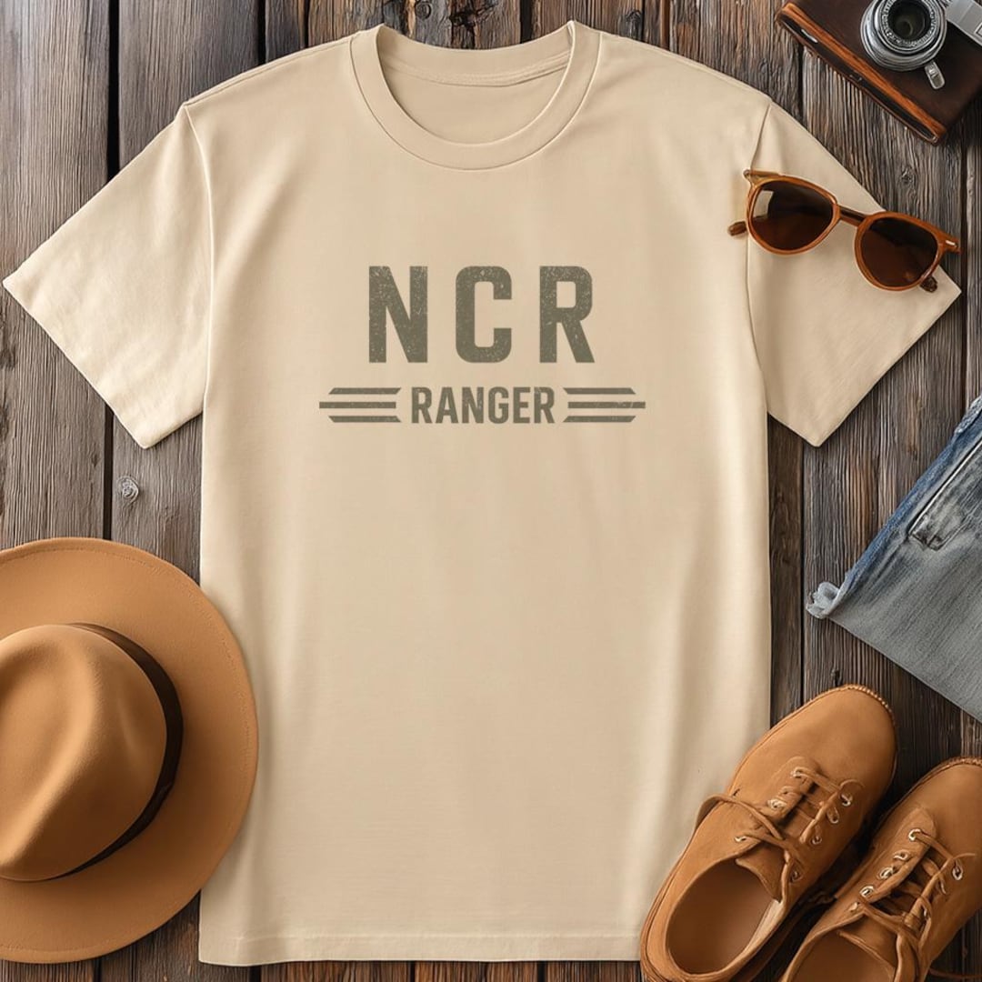 NCR Ranger Shirt – Fallout New Vegas Inspired Tee, NCR Ranger Logo, NCR ...