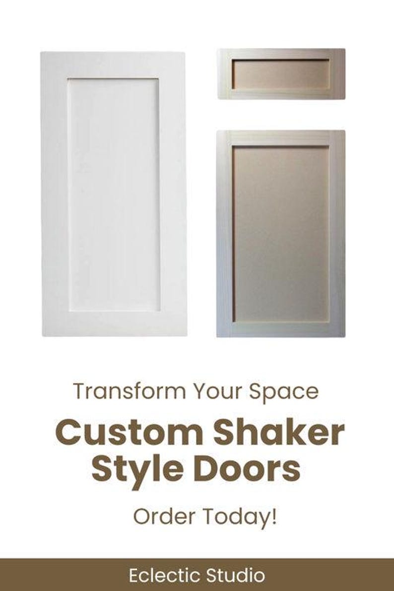 Shaker Style Doors and Drawer Fronts for Replacements or New Cabinets ...