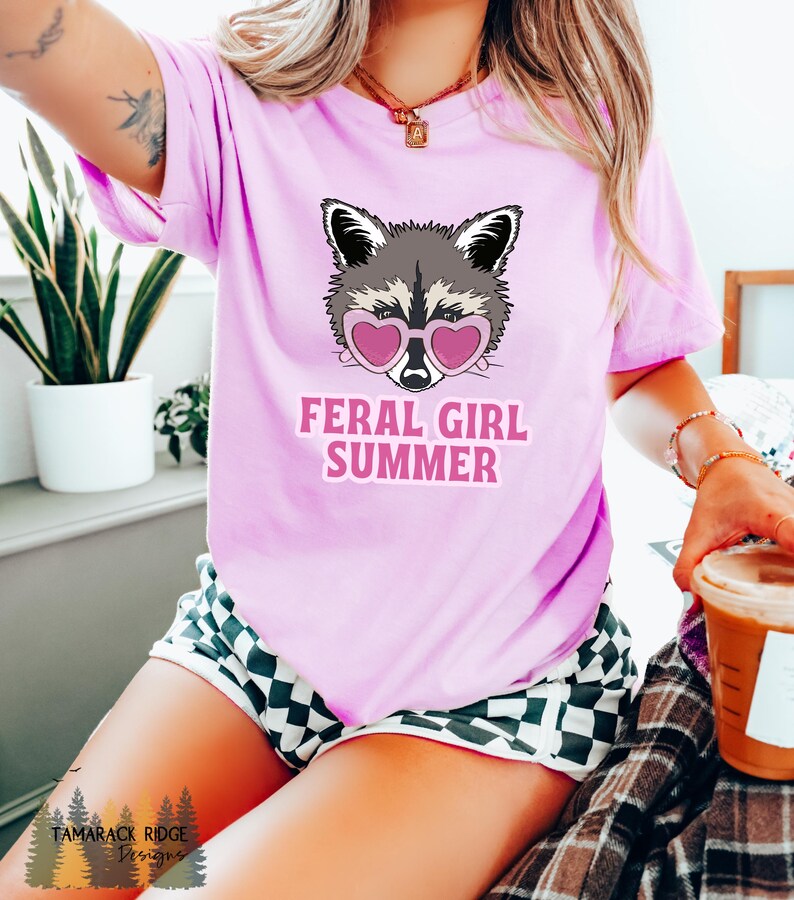 Feral Girl Summer Adventure Time Shirt Summer Essentials Funny Granola ...
