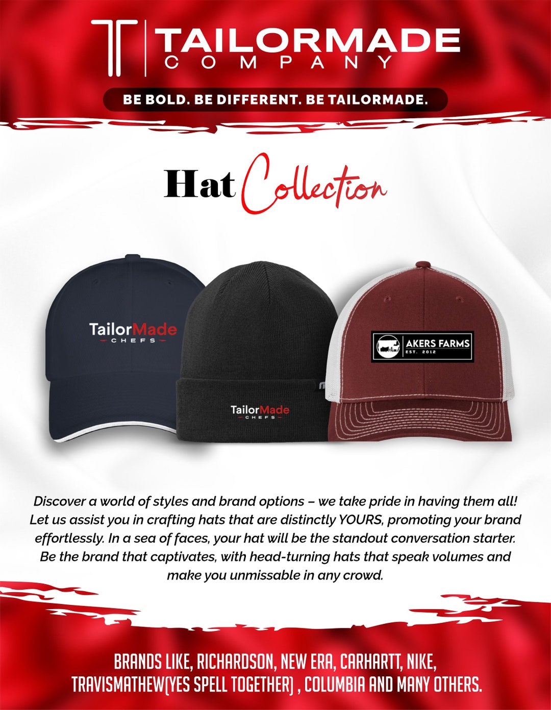 Custom Hat Collection - Etsy