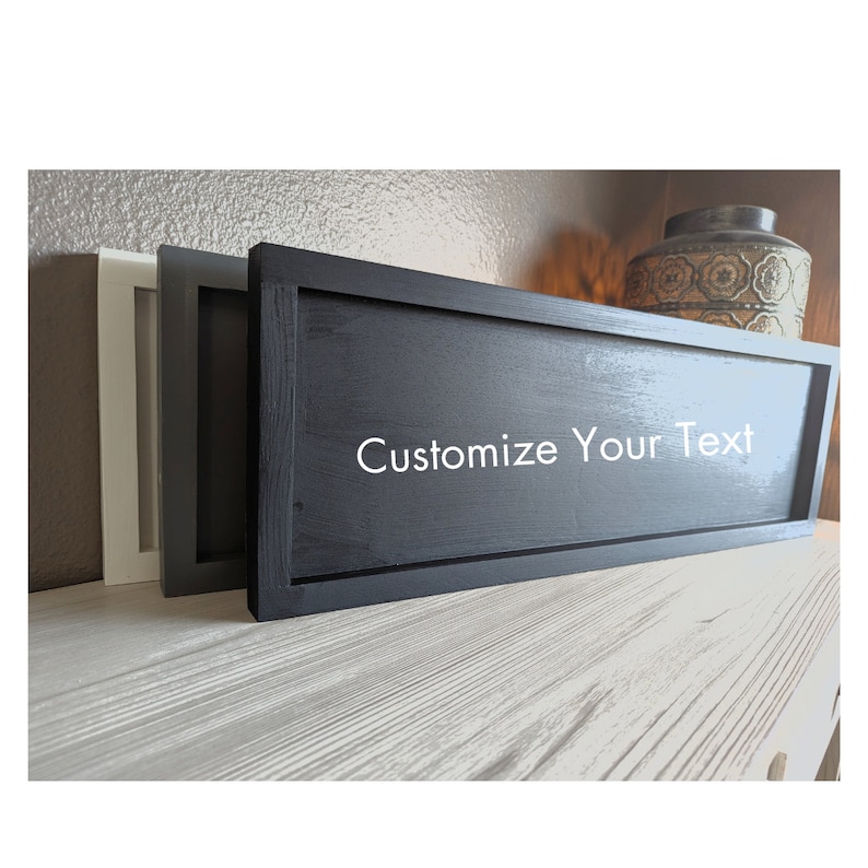 Customized Wood Sign - Large - Etsy