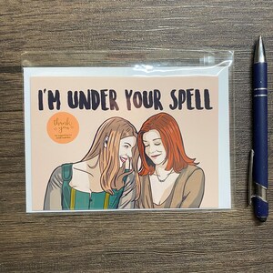 Tara & Willow, Buffy the Vampire Slayer i'm Under Your Spell A6 ...