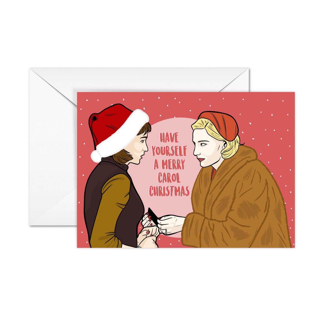 Carol Movie Christmas Card, have Yourself A Merry Carol Christmas A6 ...