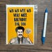Borat Birthday "very Nice" Card, A6 Greeting Card, Homemade Print - Etsy