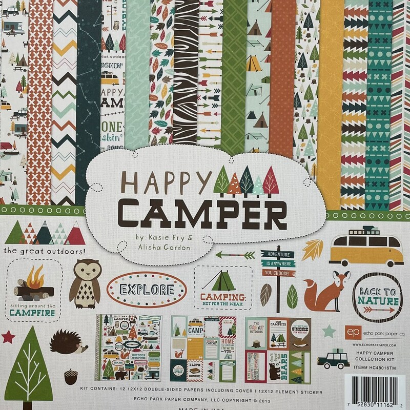 Camping Scrapbook - Etsy