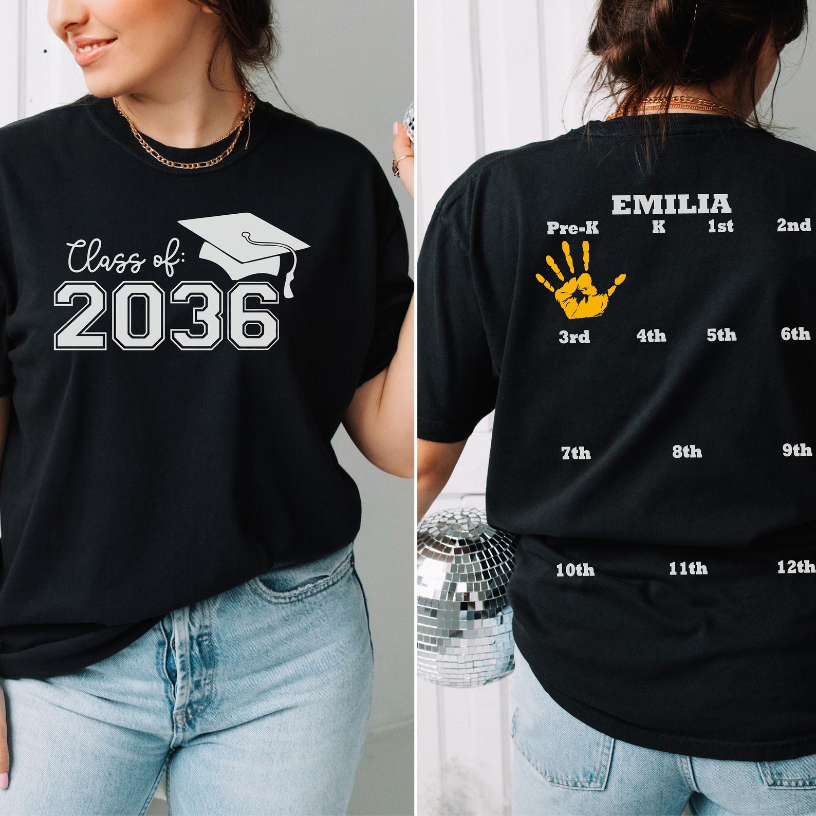 Custom T Shirt, Personalized Graduation Trendy Shirts, Custom ...