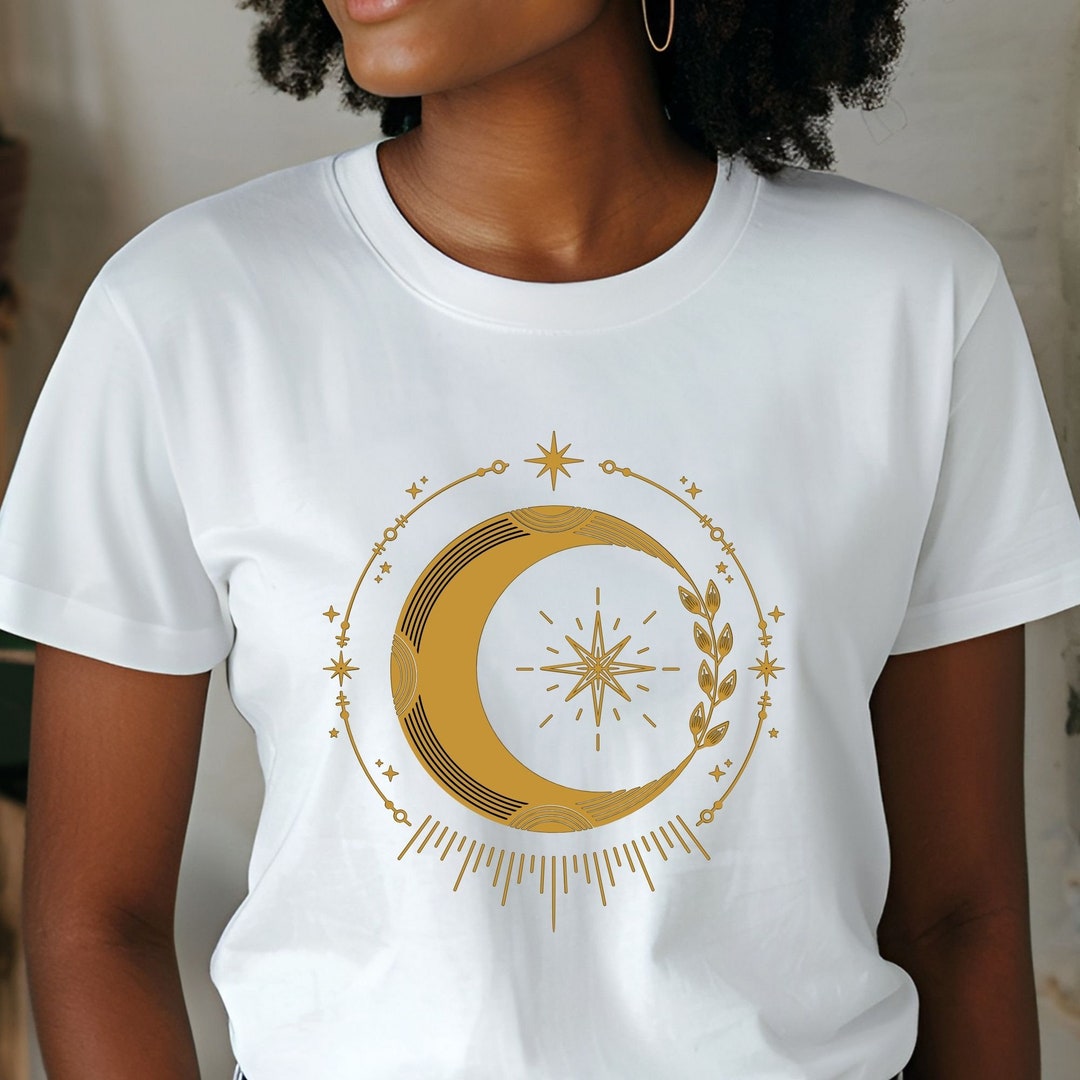Celestial Eye Shirt, Spiritual Third Eye Tee, Sun Moon Evil Eye T-shirt ...