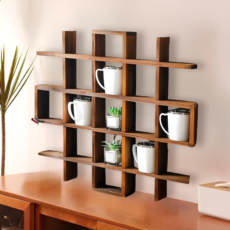 Coffee Mug Shelf - Etsy