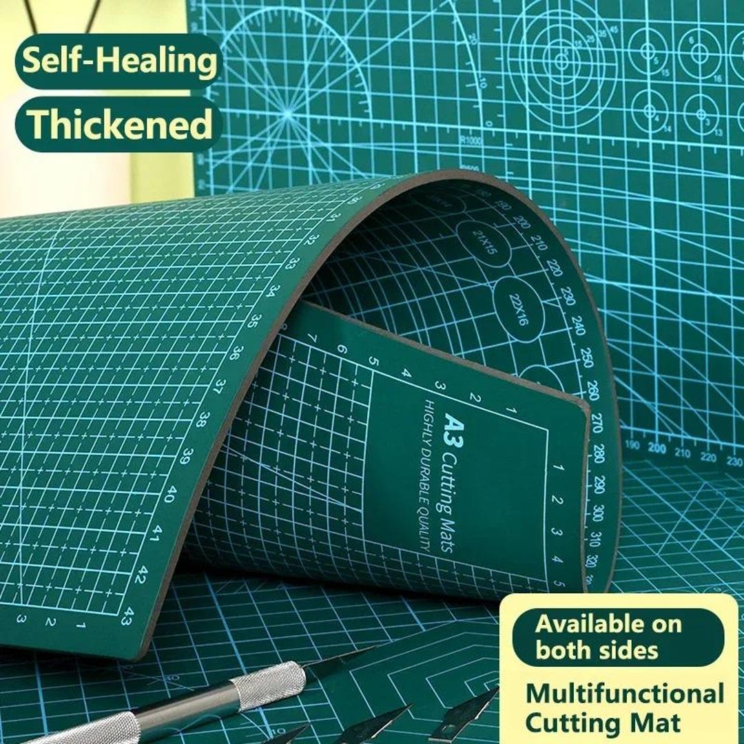 Large Cutting Mat Self Healing Double Side A3 / A4 Cutting Pad for ...