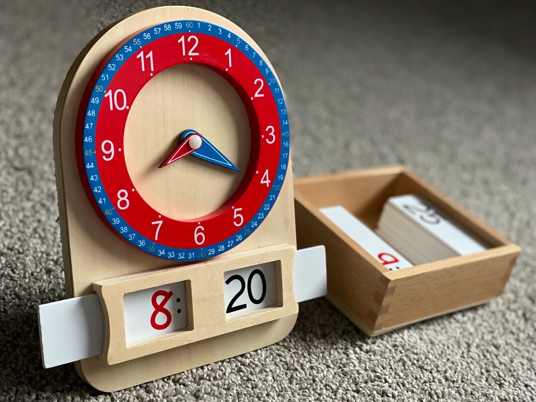 Clock With Time Cards - Etsy