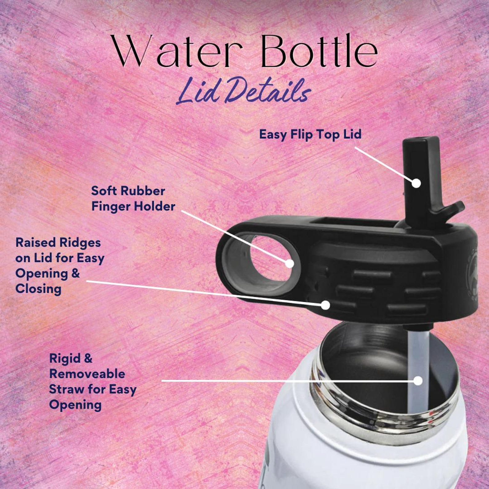 Personalized Swim Team Water Bottle | Laser Etched Stainless Steel 32oz ...