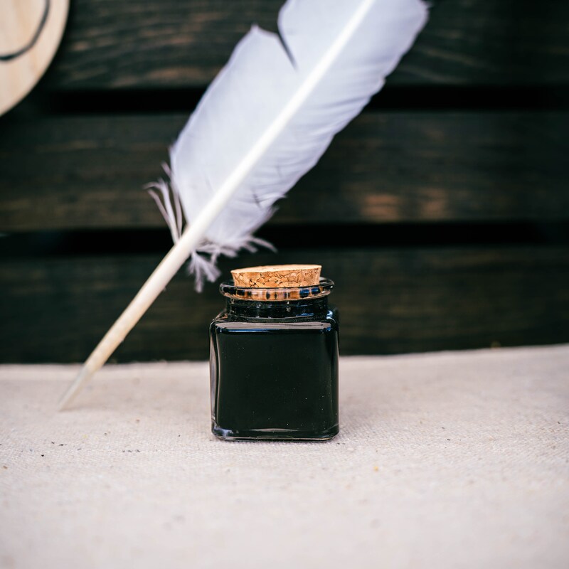 Feather Writing Quill - Etsy
