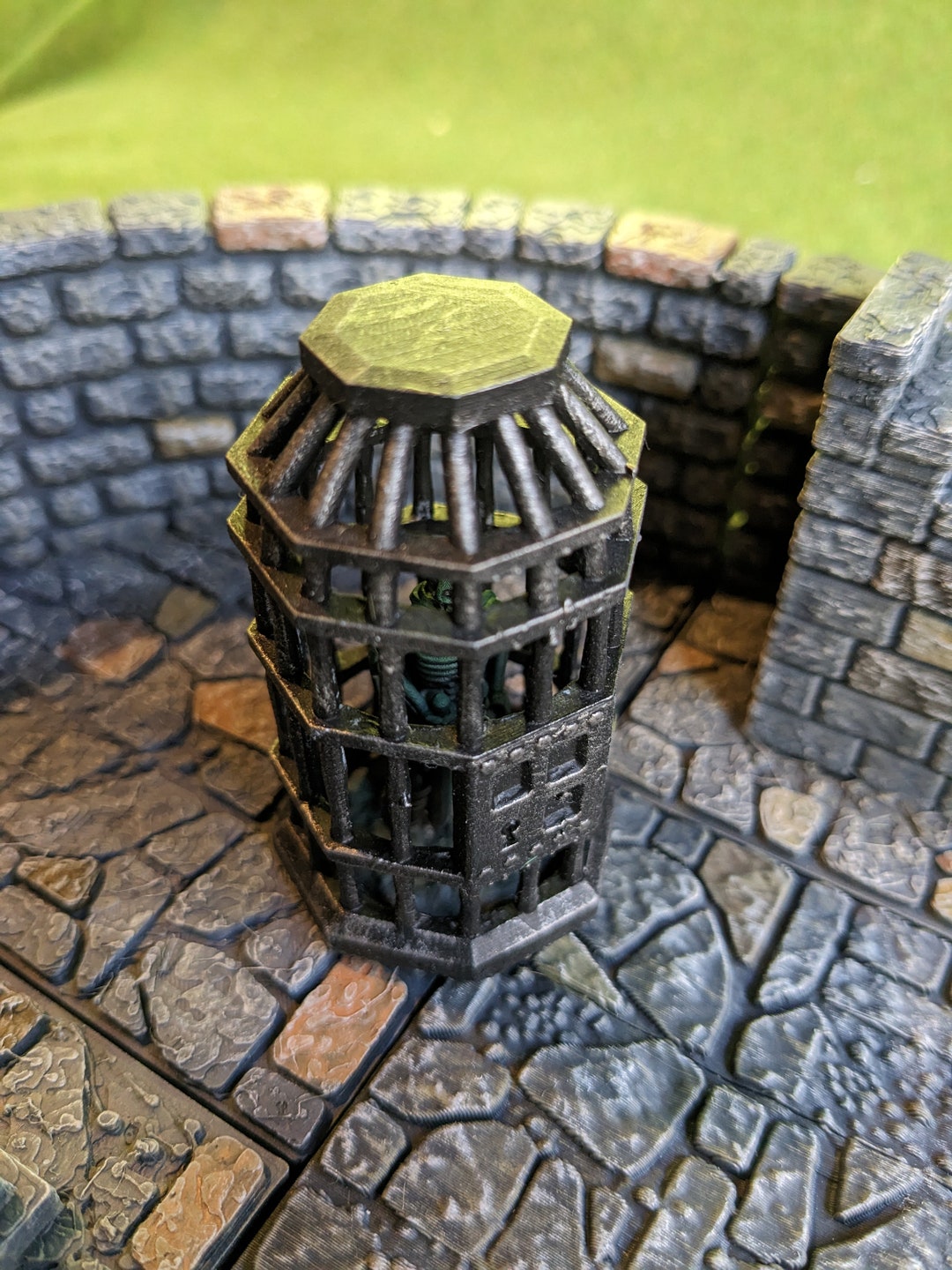 X4 Pinfold Cage Prison Scatter Terrain for Tabletop Roleplaying Games ...