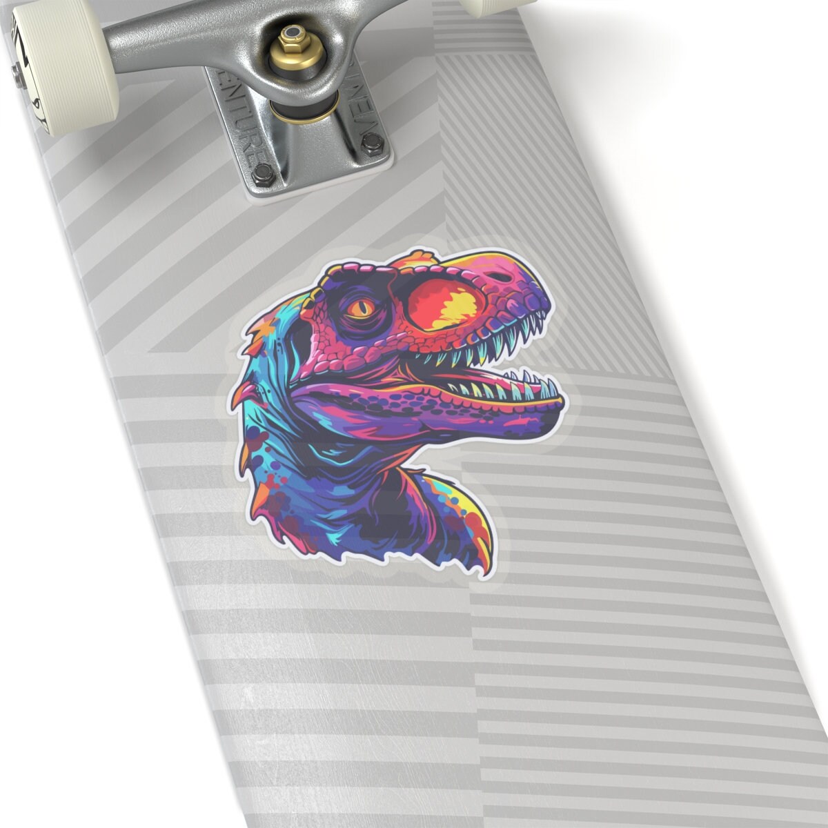 Raptor Dinosaur Vinyl Sticker, Waterproof, Outdoor Use, Vinyl Decal - Etsy