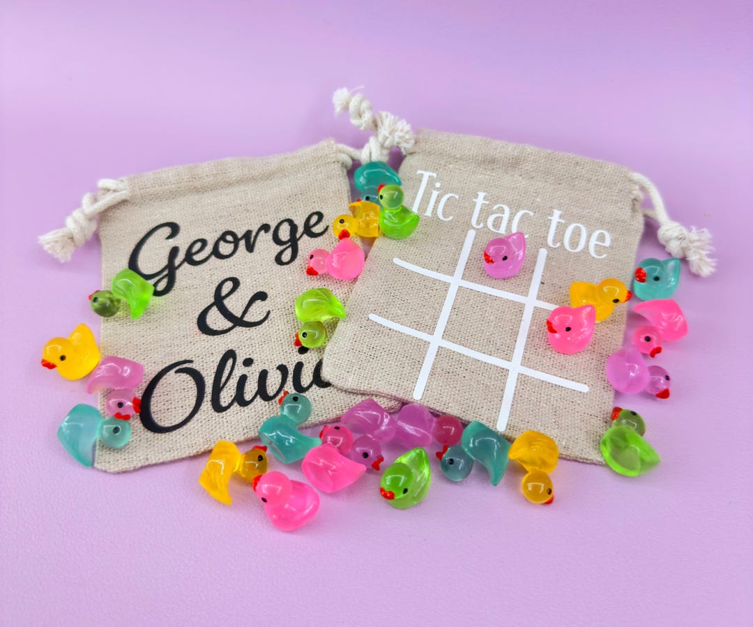 Personalised Duck Tic-tac-toe Travel Game. - Etsy