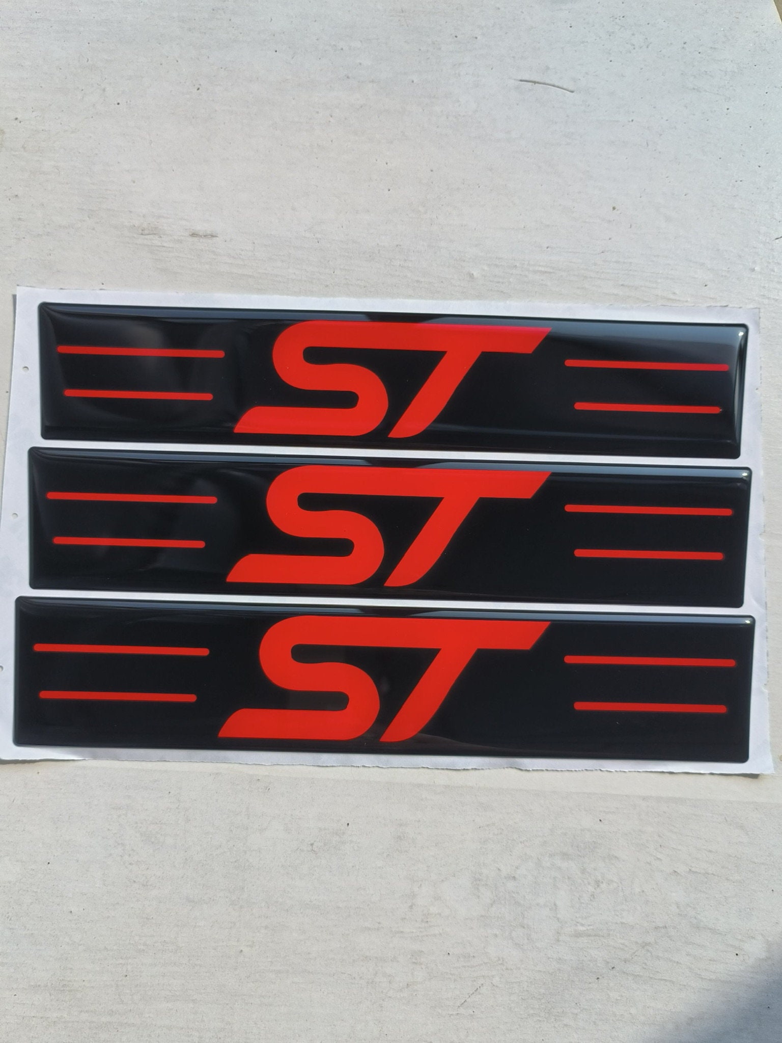 MK3/3.5 Focus ST Engine Gel Badge - Etsy