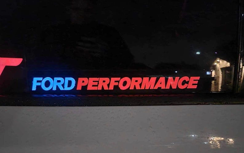 Ford Puma MK2 Ford Performance and ST Light up Window Decal - Etsy