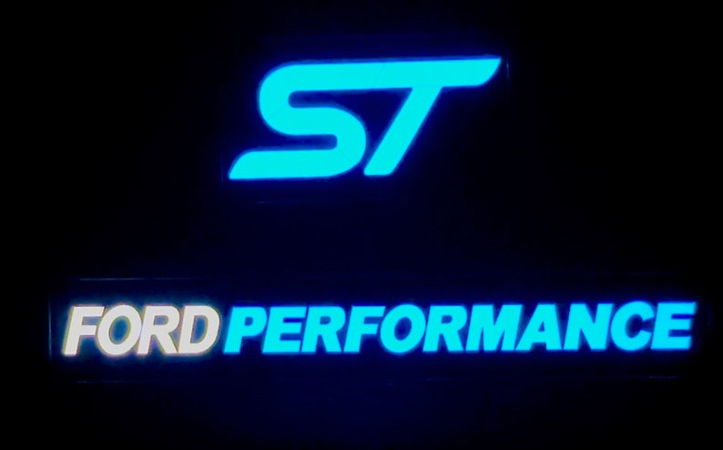 Ford Puma MK2 Ford Performance and ST Light up Window Decal - Etsy
