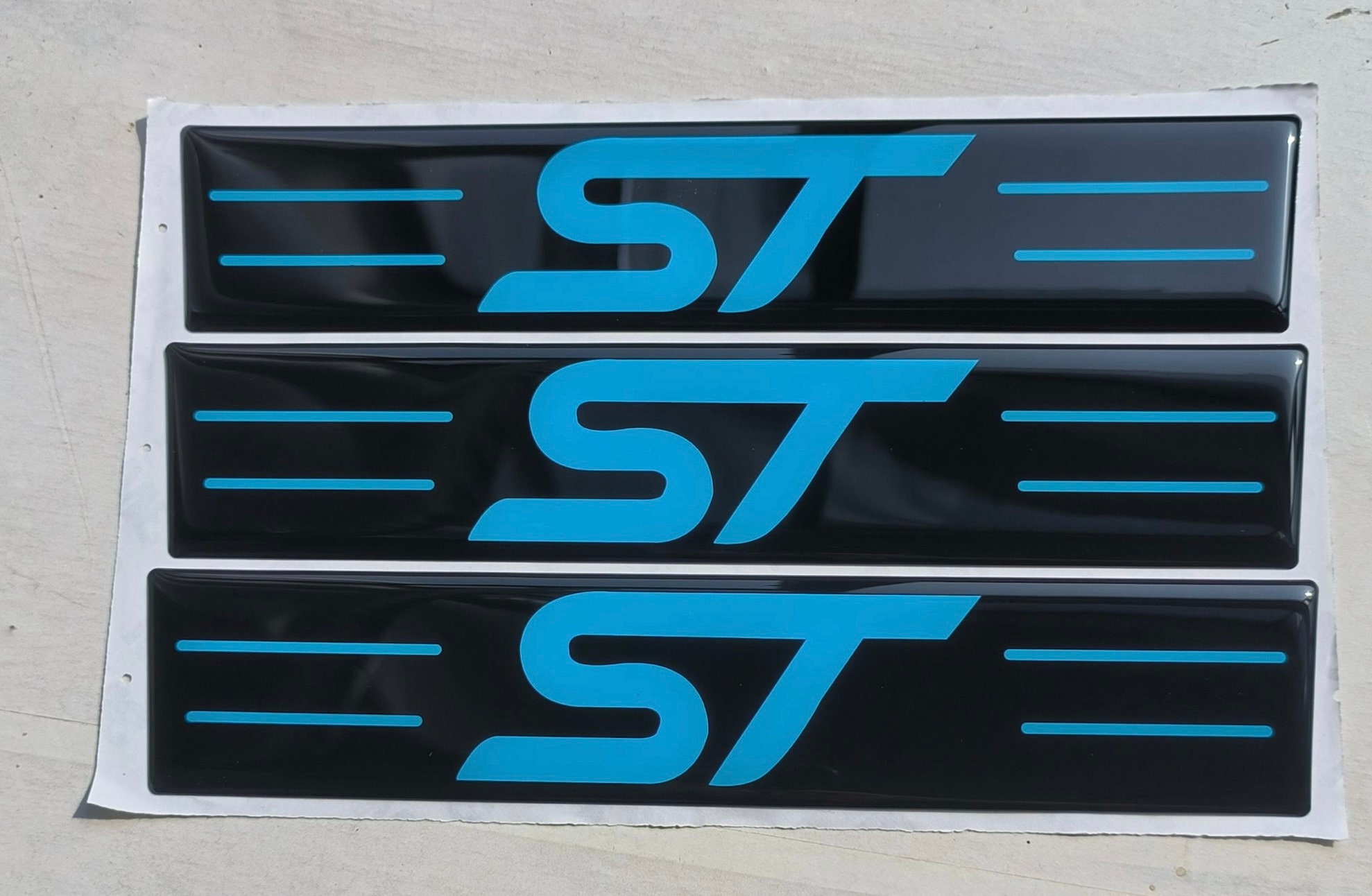 MK3/3.5 Focus ST Engine Gel Badge - Etsy