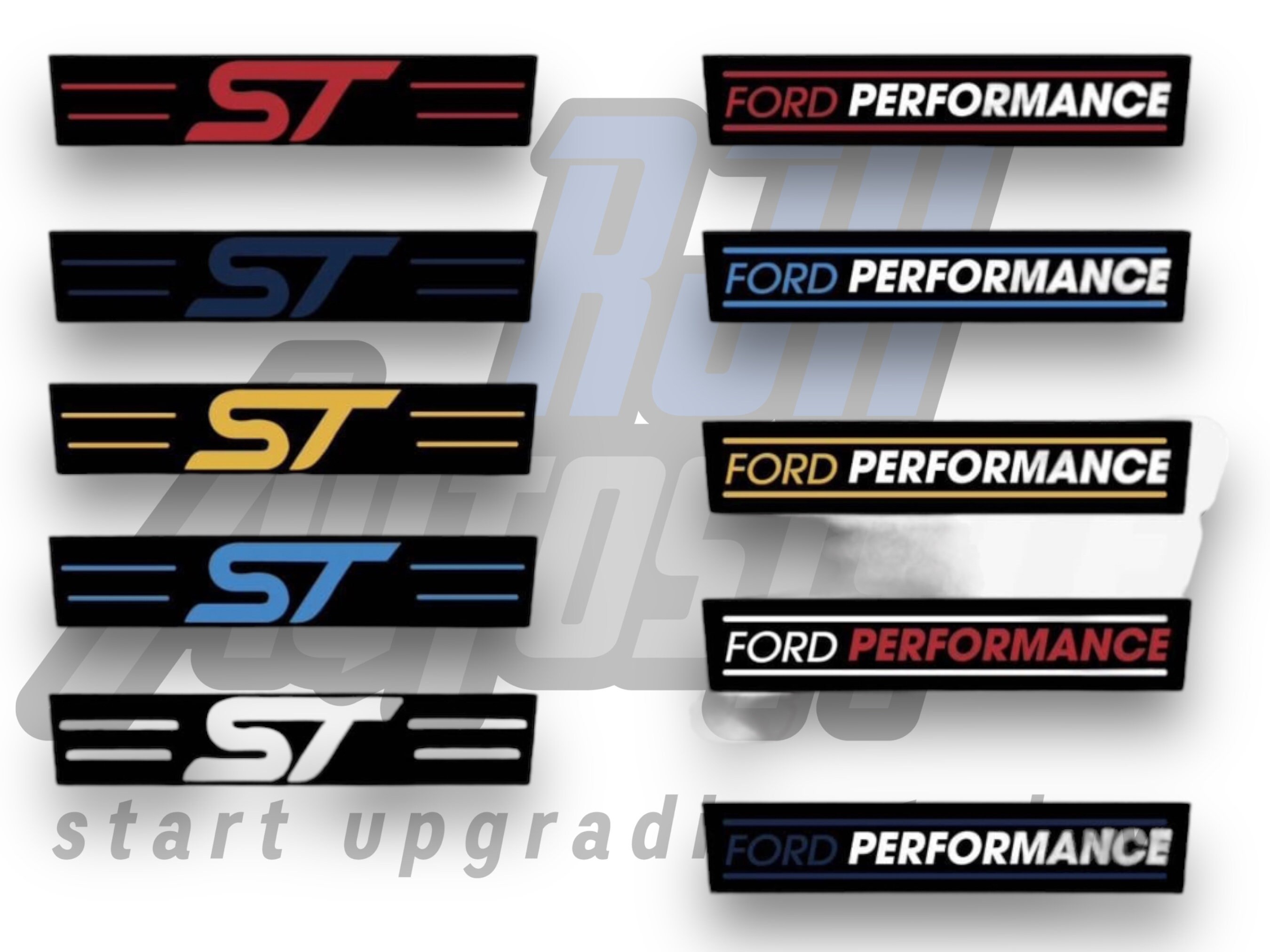 MK3/3.5 Focus ST Engine Gel Badge - Etsy